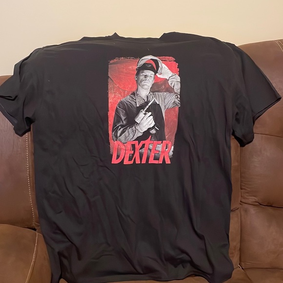 Dexter | Shirts | Dexter Serial Killer Tv Series Mens Black T Shirt Xl ...